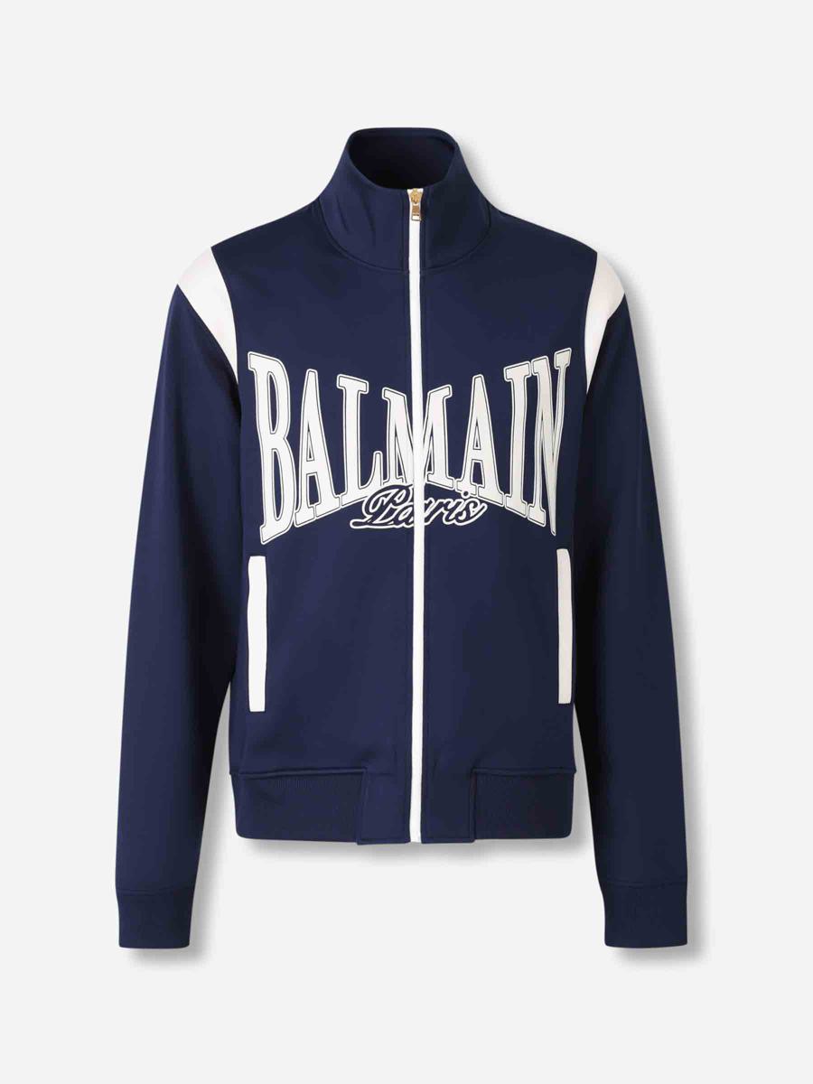 Balmain Sport Zip Sweatshirt – BALTINI